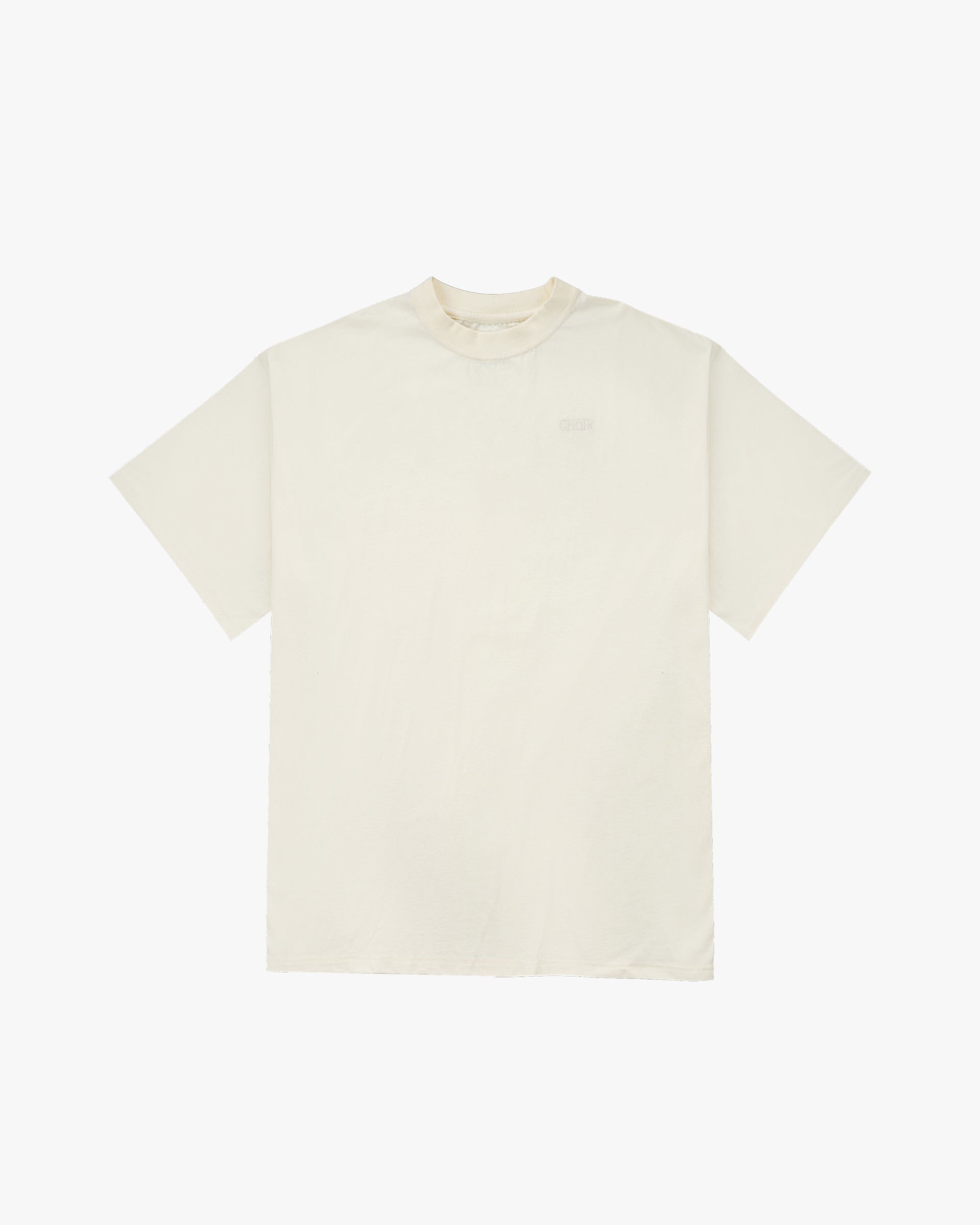 Neutrals Wide Tee - Beige – CHOIR